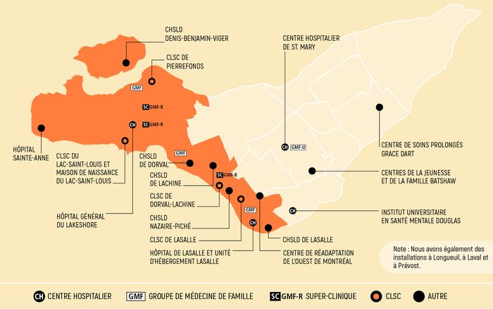 CIUSSS de l'Ouest-de-l'Île-de-Montréal | Portrait du CIUSSS